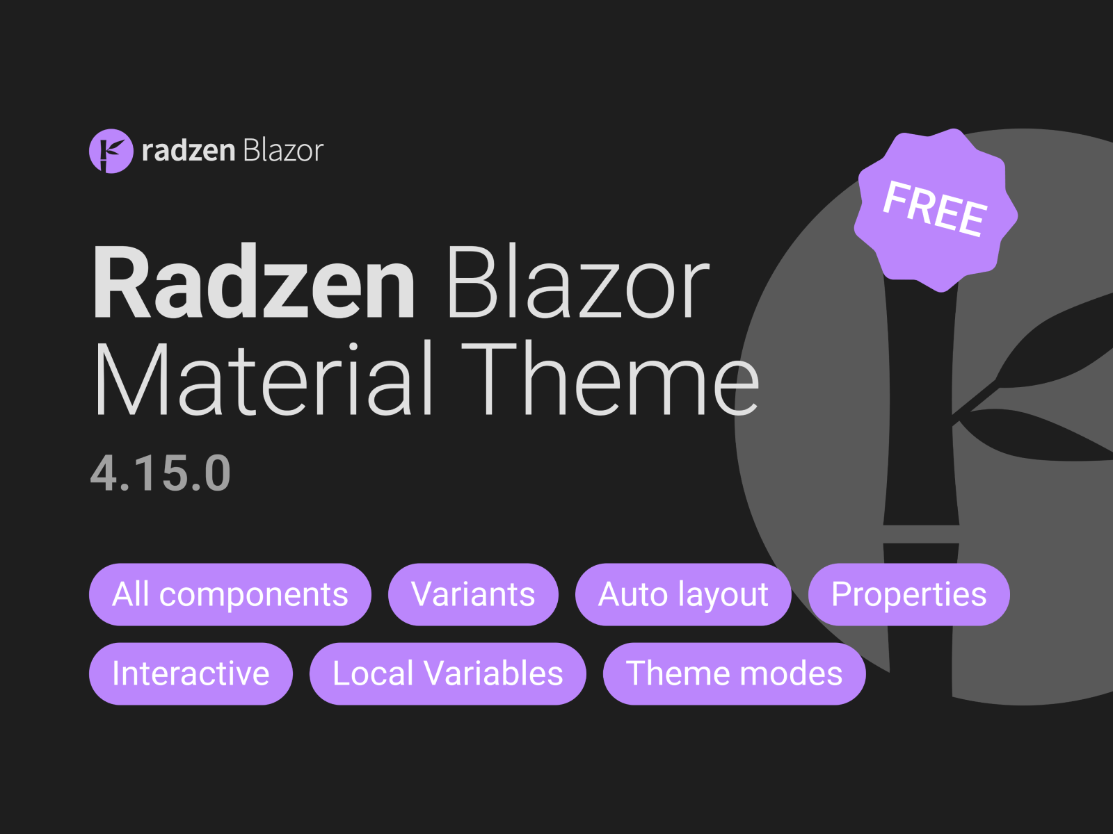 Radzen Blazor Material Theme UI kit - UIBundle Radzen Blazor Material Theme UI kit - UIBundle