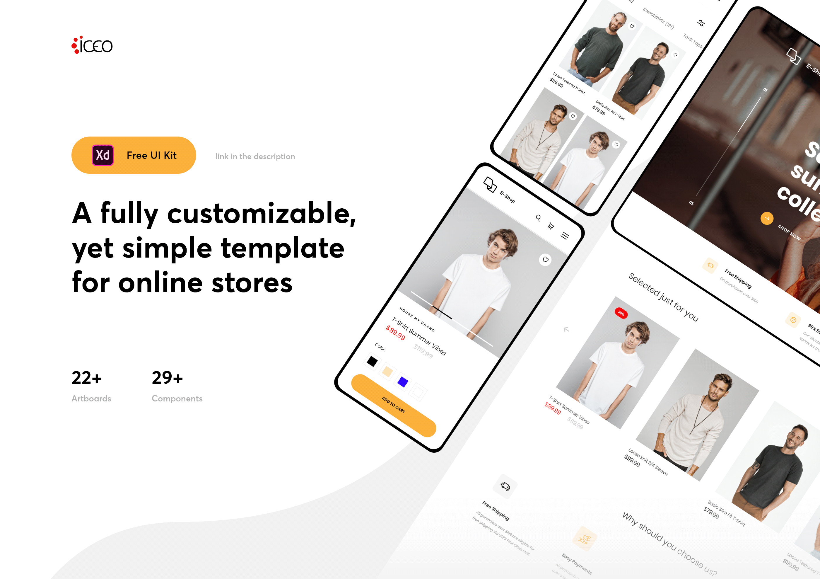 Responsive eCommerce UI kit - UIBundle Responsive eCommerce UI kit - UIBundle