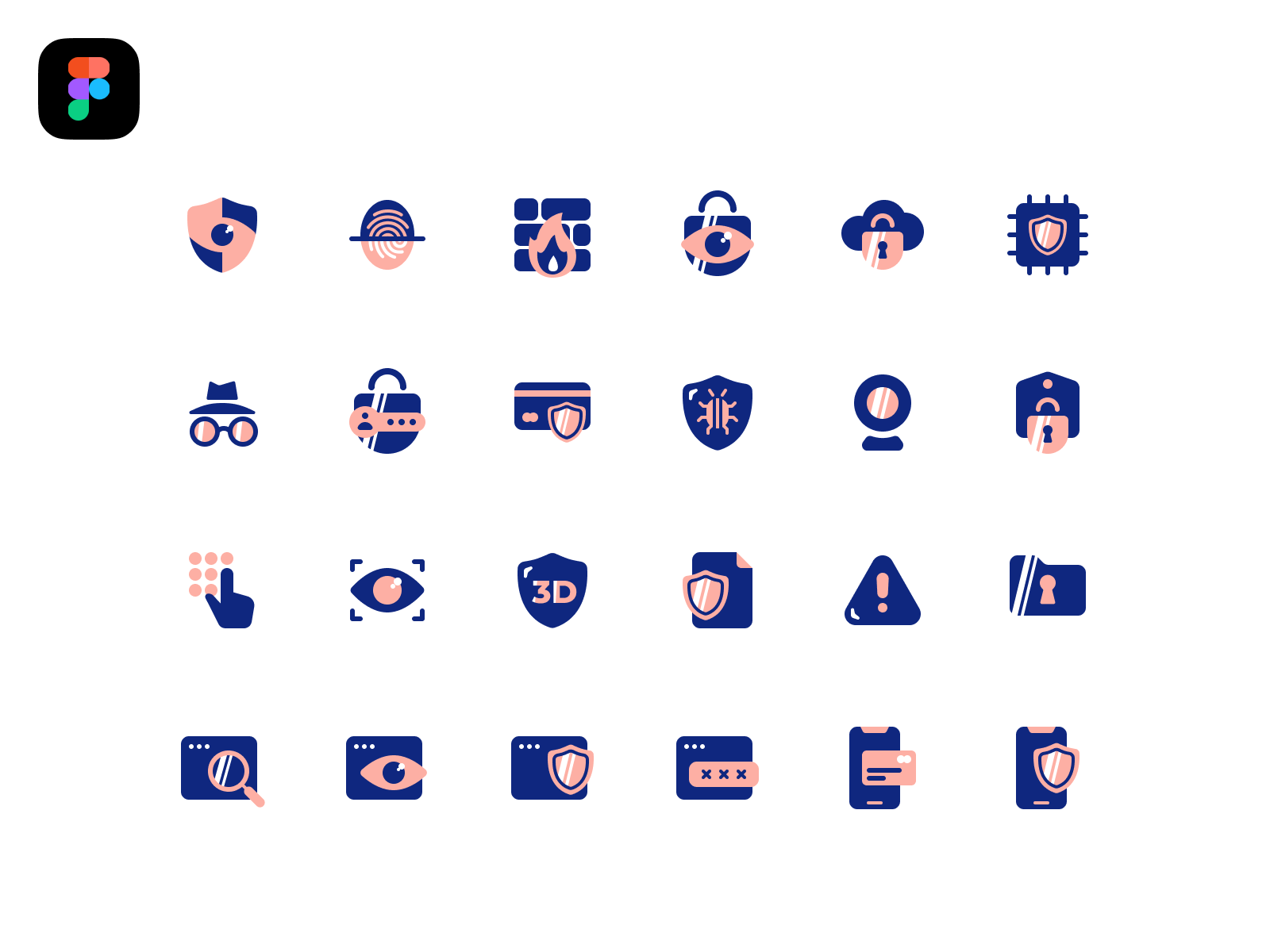 Freebie Security Icons - UIBundle